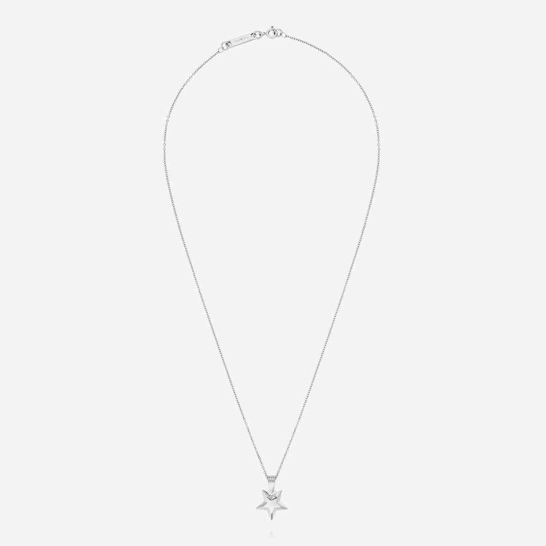 Shooting Star Pendant with 18 inch Trace Chain Sterling Silver – 886 ...