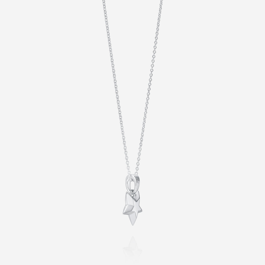 Shooting Star Pendant with 18 inch Trace Chain Sterling Silver – 886 ...