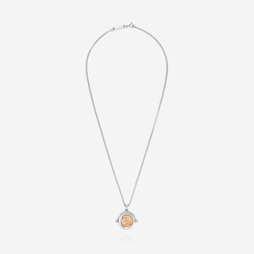 886 Quarter Sovereign Spinning Pendant with Chain Sterling Silver – 886 ...