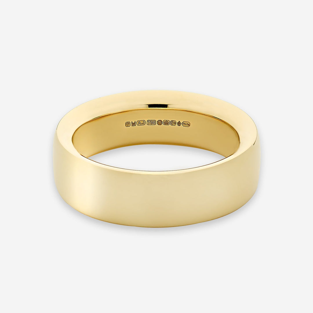 886 Band Ring in 18ct Yellow Gold – 886 Royal Mint
